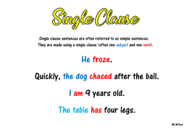 Sentence Types A3 Posters | Teaching Resources