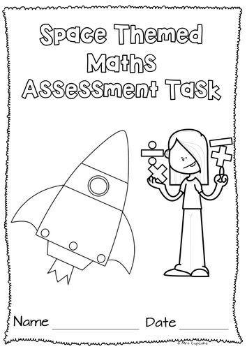Space Themed Maths Assessment Task | Teaching Resources