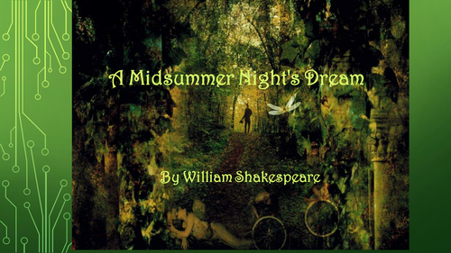 'A Midsummer Night's Dream' by William Shakespeare - PPT and Quiz ...
