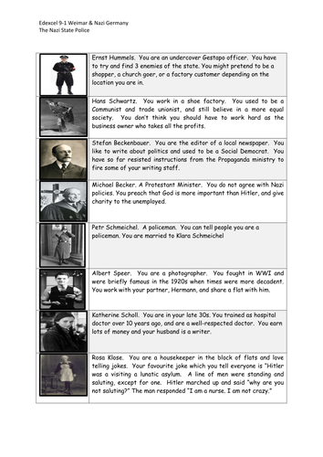 Edexcel GCSE 9-1 Weimar & Nazi Germany: L30 What was life like in the ...