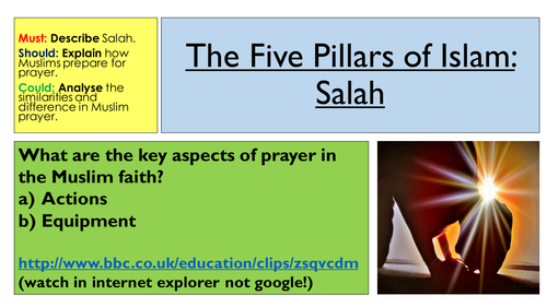 AQA Islam (1-9) Five Pillars lessons | Teaching Resources AQA Islam (1-9) Five Pillars lessons | Teaching Resources