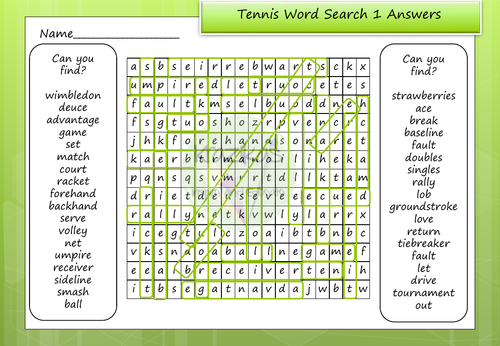 Wimbledon / Tennis Puzzle Pack | Teaching Resources
