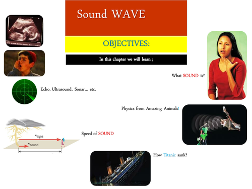 Waves – Sound Waves – Lesson Presentation (PPT) | Teaching Resources