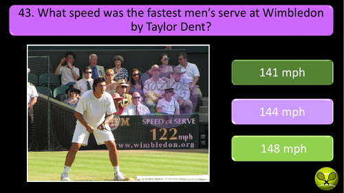 Wimbledon Quiz and Puzzle Pack | Teaching Resources