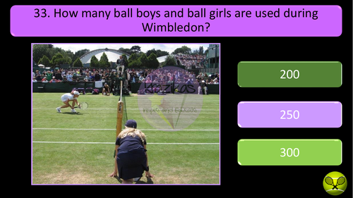 Wimbledon Quiz and Puzzle Pack | Teaching Resources