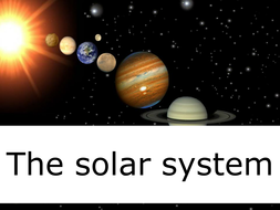Model of the solar system - KS3 | Teaching Resources