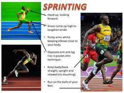 Sprinting resource and worksheet | Teaching Resources