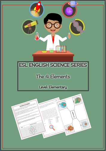 ESL ENGLISH Science Series Activity Workbook 1 LEVEL: Elementary ...