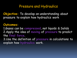 Hydraulics | Teaching Resources