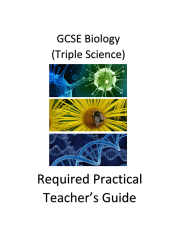 GCSE 9-1 AQA Required Practicals Handbook for Biology (Triple Science ...