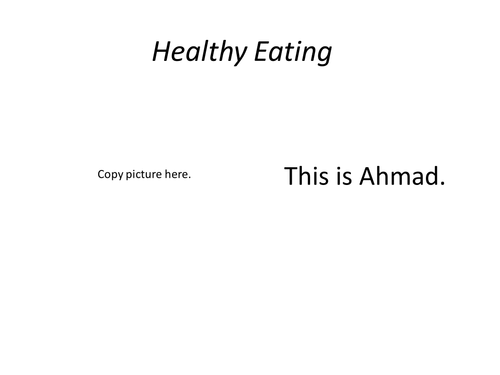 Social Story and Visual Schedule to aid healthy eating. | Teaching ...