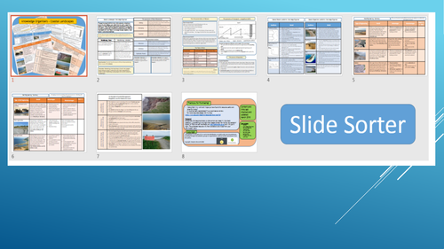 GCSE Coastal Landscapes AQA 9-1 -Knowledge Organisers and Revision ...