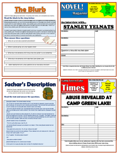 Holes - KS2 Comprehension Activity Booklet! | Teaching Resources