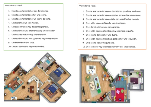 En mi dormitorio hay - Spanish - KS3 | Teaching Resources