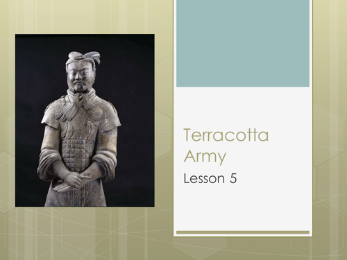 KS2 ART & DT TERRACOTTA WARRIORS 6 LESSON UNIT OF WORK | Teaching Resources