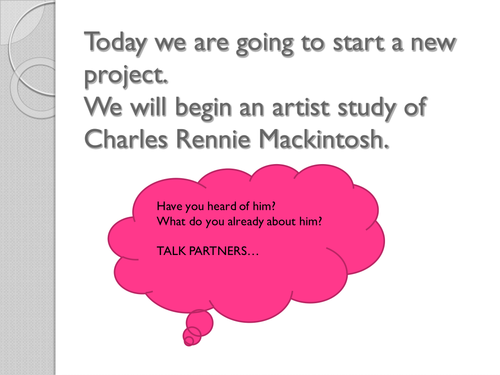 KS2 ARTIST STUDY OF CHARLES MACKINTOSH WITH ACTIVITIES | Teaching Resources