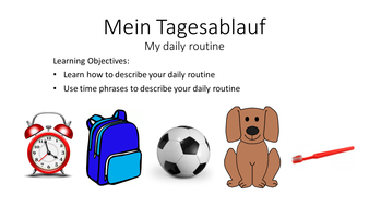 Daily Routine in German | Teaching Resources