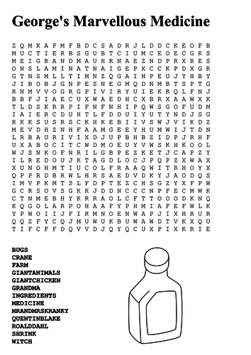 Roald Dahl Word Search Pack | Teaching Resources