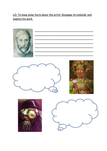 Guiseppe Arcimboldo/FRUIT ART KS2 5 LESSON UNIT OF WORK | Teaching ...