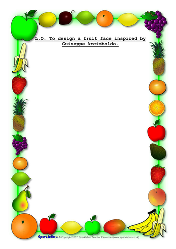Guiseppe Arcimboldo/FRUIT ART KS2 5 LESSON UNIT OF WORK | Teaching ...