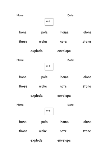 Phonics phase 5 activities/worksheets (part two) | Teaching Resources