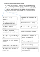 Explanation text: How mummies are made | Teaching Resources