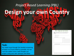 Design Your Own Country - Project Based Learning | Teaching Resources