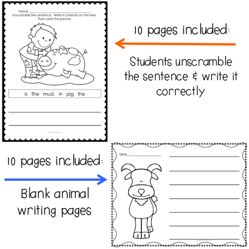 Farm Writing Activities | Teaching Resources