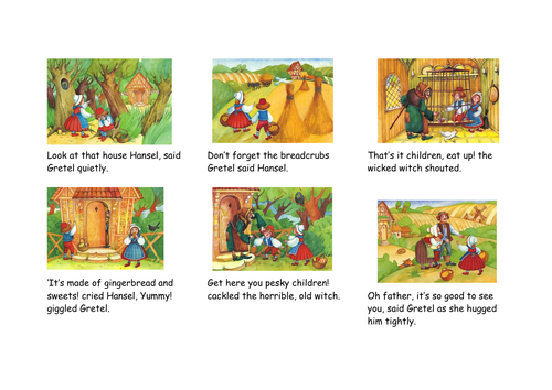 Hansel and Gretel y1/2 weeks plans and resorces | Teaching Resources