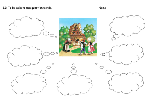 Hansel and Gretel y1/2 weeks plans and resorces | Teaching Resources
