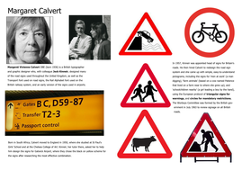 AQA A Level Product Design - Margaret Calvert - Designers and their ...