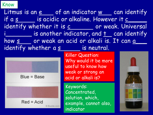 pH Scale KS3 | Teaching Resources