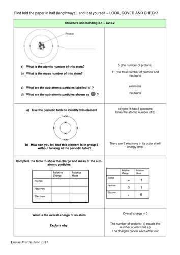C2 AQA Chemistry additional science revsion questions and answers ...