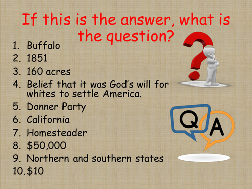 KS4 Edexcel American West: How Wild was the West? | Teaching Resources