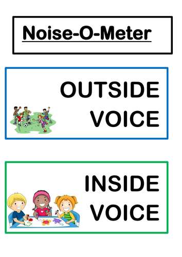 Noise control - Behaviour management | Teaching Resources