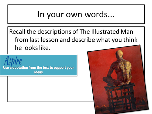 The Illustrated Man Full Scheme of Work | Teaching Resources