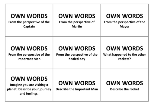 The Illustrated Man Full Scheme of Work | Teaching Resources
