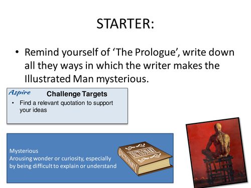 The Illustrated Man Full Scheme of Work | Teaching Resources