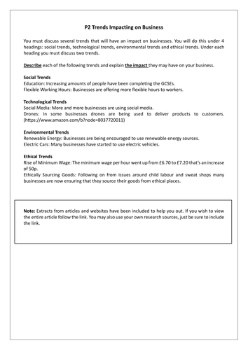 BTEC Level 2 Business Unit 1 Enterprise | Teaching Resources BTEC Level 2 Business Unit 1 Enterprise | Teaching Resources