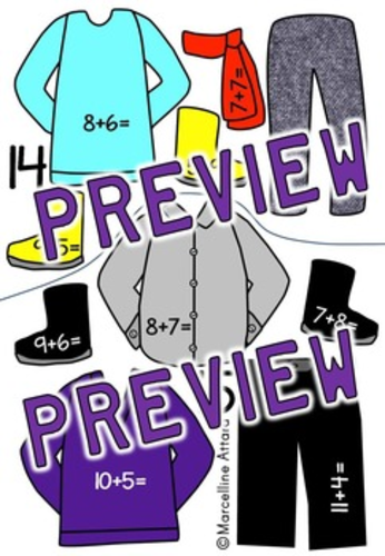 ADDITION GAME: WINTER MATH CENTER: ADDITION UP TO 20 | Teaching Resources