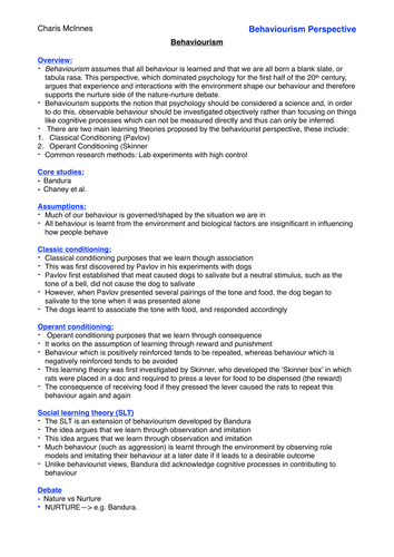 Psychology A Level (OCR) | Teaching Resources