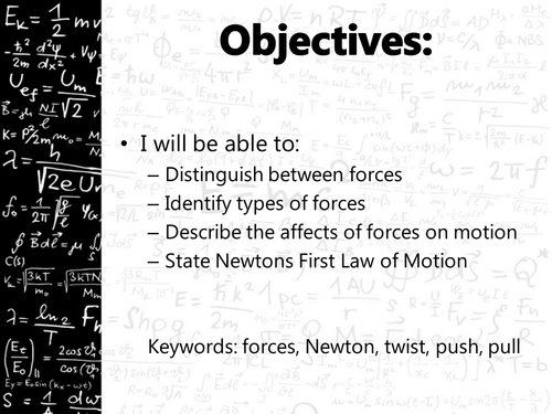 Forces and Motion | Teaching Resources