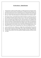 GCSE English Language Paper 1: The Kite Runner | Teaching Resources