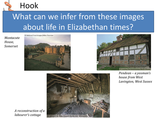 NEW OCR GCSE ELIZABETHANS - Daily Lives | Teaching Resources