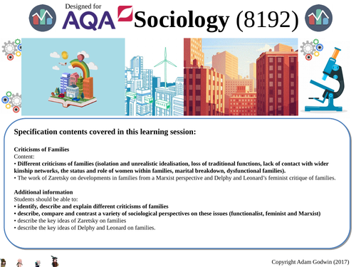 Criticisms of the Family - Sociology of Family - L10/20 [ AQA GCSE ...