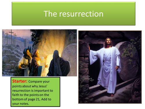 AQA Religious Studies A. Christian Beliefs | Teaching Resources