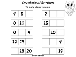 Counting in 2s - Socks on the Line | Teaching Resources