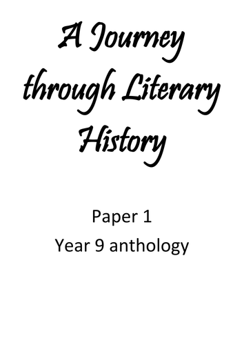 Anthology of classic fiction extracts "A Journey Through Literary ...