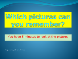 Memory Recall Games | Teaching Resources