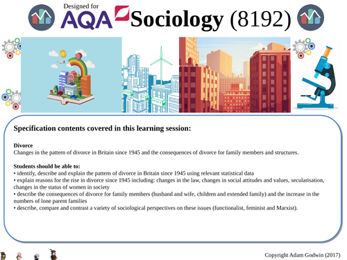 The Future of Marriage and Divorce - Sociology of Families - L13/20 ...